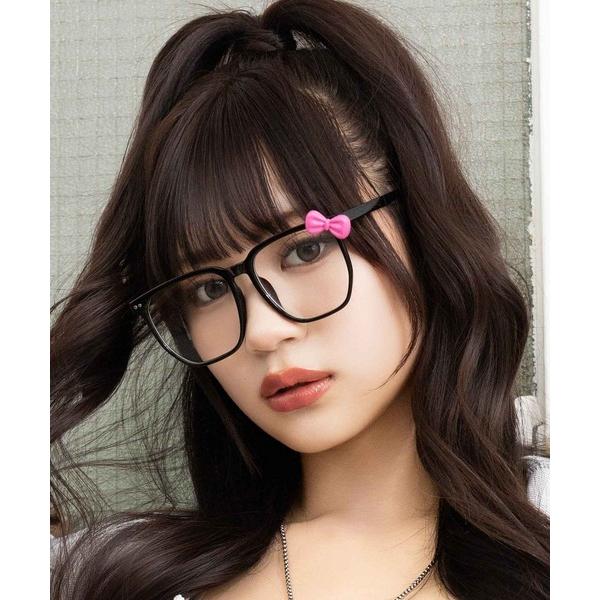 ZOZO問い合わせ番号:98541968ショップ:SPINNS，スピンズブランド:SPINNS，スピンズ商品名:平成ギャルメガネ/リボンカテゴリ:ファッション雑貨>メガネブランド品番:OR250211-002素材:-原産国:-カラー:...