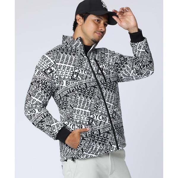 『セール実施中』ZOZO問い合わせ番号:98542846ショップ:Psycho Bunny，サイコバニーブランド:Psycho Bunny，サイコバニー商品名:[GOLF]総柄フォントロゴ リバーシブルブルゾンカテゴリ:ジャケット/アウター...