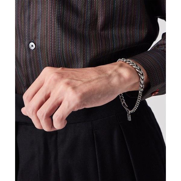ZOZO問い合わせ番号:98542906ショップ:Paul Smith，ポール・スミスブランド:Paul Smith，ポールスミス商品名:【限定】フラットリンクチェーン ブレスレット【250926 EC240F】カテゴリ:アクセサリー&gt...