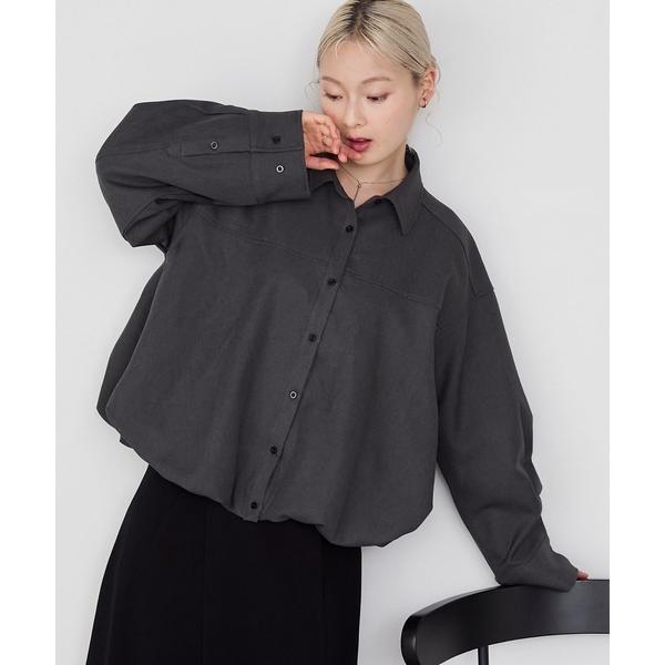『タイムセール実施中』ZOZO問い合わせ番号:98555907ショップ:MONO-MART，モノマートブランド:forksy.，フォルクシー，MONO-MART，モノマート商品名:【forksy.】バルーンヘムショート丈シャツジャケットカテ...
