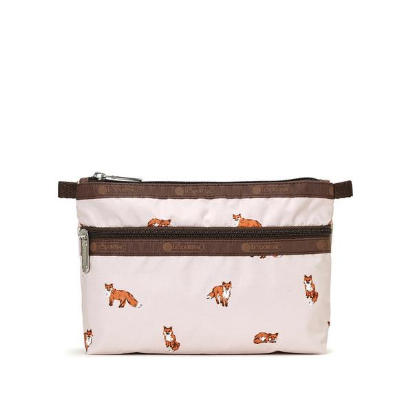 ZOZO問い合わせ番号:98573436ショップ:LeSportsac，レスポートサックブランド:LeSportsac，レスポートサック商品名:COSMETIC CLUTCH ダッシングフォックスカテゴリ:財布/小物>ポーチブランド品...