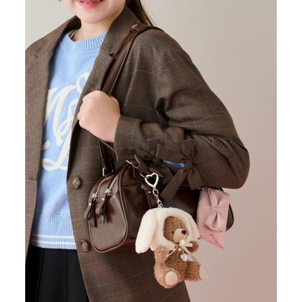 『タイムセール実施中』ZOZO問い合わせ番号:98573854ショップ:NARUMIYA ONLINE，ナルミヤ オンラインブランド:mezzo piano Junior，メゾピアノジュニア商品名:リボンポーチつきボストンバッグカテゴリ:バ...