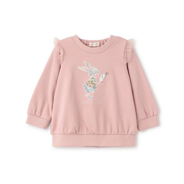 『セール実施中』ZOZO問い合わせ番号:98573879ショップ:sense of wonder，センスオブワンダーブランド:sense of wonder，センスオブワンダー商品名:リバティウサギ時計トレーナーカテゴリ:トップス>ス...