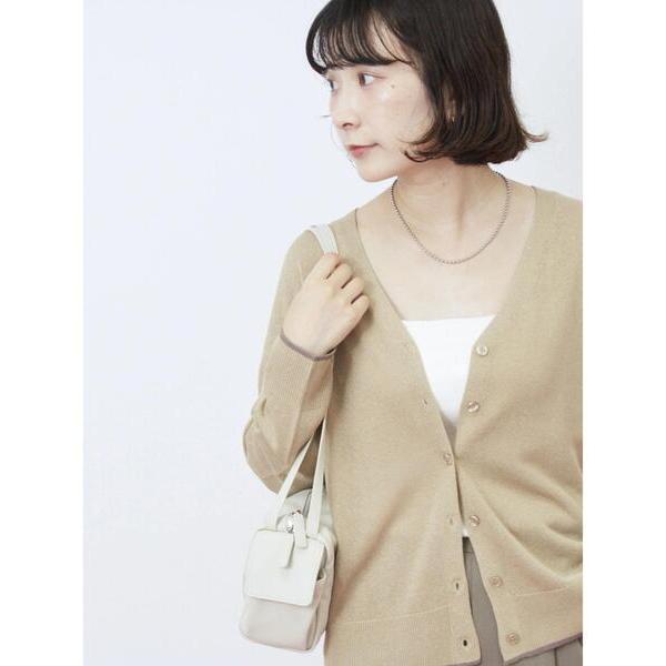 『タイムセール実施中』ZOZO問い合わせ番号:98574357ショップ:Samansa Mos2，サマンサ モスモスブランド:Samansa Mos2 blue，サマンサモスモスブルー商品名:配色Vネックカーディガンカテゴリ:トップス&gt...