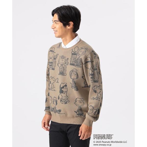 『セール実施中』ZOZO問い合わせ番号:98574565ショップ:BEAMS GOLF，ビームスゴルフブランド:BEAMS GOLF，ビームスゴルフ商品名:〈MEN〉THE PEANUTS GANG ジャカード ニットカテゴリ:トップス&g...