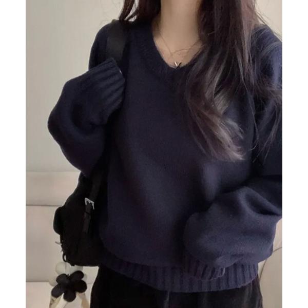 『タイムセール実施中』ZOZO問い合わせ番号:98574814ショップ:me Jane，ミージェーンブランド:VIVID LADY，ビビッドレディー商品名:Vネック ニットトップス※新色追加カテゴリ:トップス>ニット/セーターブランド...