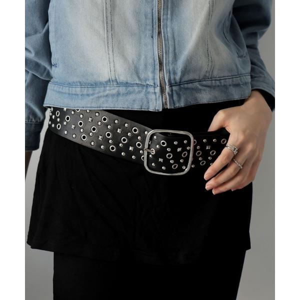 『タイムセール実施中』ZOZO問い合わせ番号:98574881ショップ:Ulysses，ユリシスブランド:Ulysses，ユリシス商品名:スタッズデザインベルトカテゴリ:ファッション雑貨>ベルトブランド品番:DUY25W001素材:合...