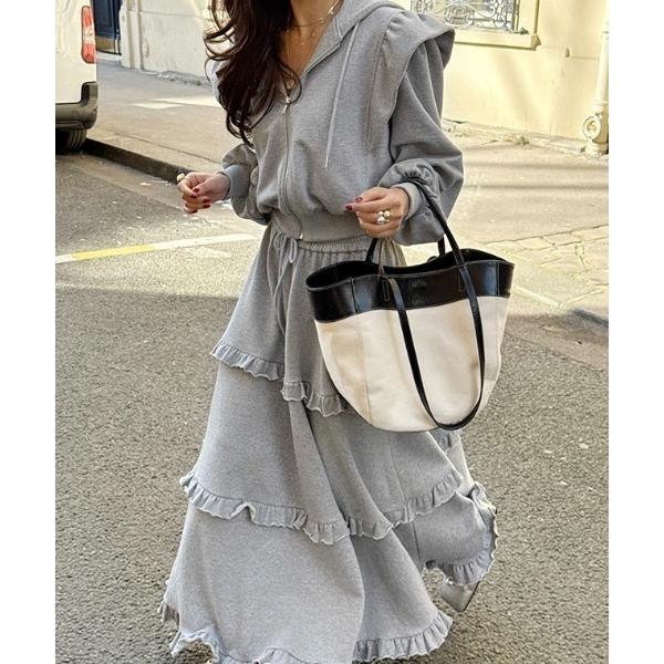 『タイムセール実施中』ZOZO問い合わせ番号:98575032ショップ:emi+，エミプラスブランド:emi+，エミプラス商品名:ショート丈スウェットパーカーセットアップカテゴリ:ジャケット/アウター>セットアップブランド品番:254...