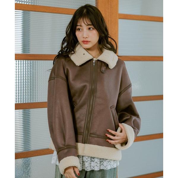 『タイムセール実施中』ZOZO問い合わせ番号:98575100ショップ:repipi armario，レピピアルマリオブランド:repipi armario，レピピ アルマリオ，10C REPIPI，ジューシーレピピ商品名:フェイクムートン...