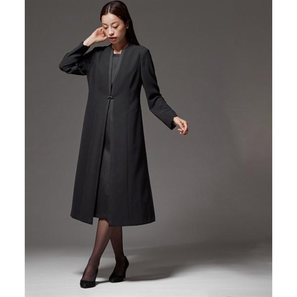 ZOZO問い合わせ番号:98575178ショップ:nissen，ニッセンブランド:Callarus Black Formal，カラルスブラックフォーマル商品名:【喪服・礼服】袱紗も入る多ポケット仕様　洗える防しわフロント北陸ジャカード使いデ...