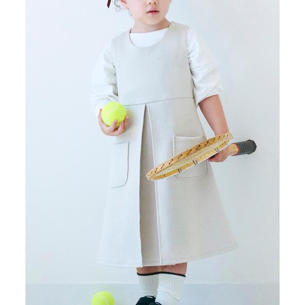 ZOZO問い合わせ番号:98576110ショップ:IENA，イエナブランド:IENA ENFANT，イエナアンファン商品名:フロッキードットワンピース kids(100cm-150cm)カテゴリ:ワンピース/ドレス>ワンピースブランド...