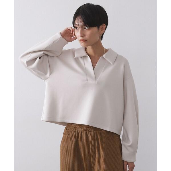 『セール実施中』ZOZO問い合わせ番号:98576280ショップ:OPAQUE.CLIP，オペークドットクリップブランド:OPAQUE.CLIP，オペークドットクリップ商品名:スキッパートップス【UVケア/洗濯機OK】カテゴリ:トップス&g...