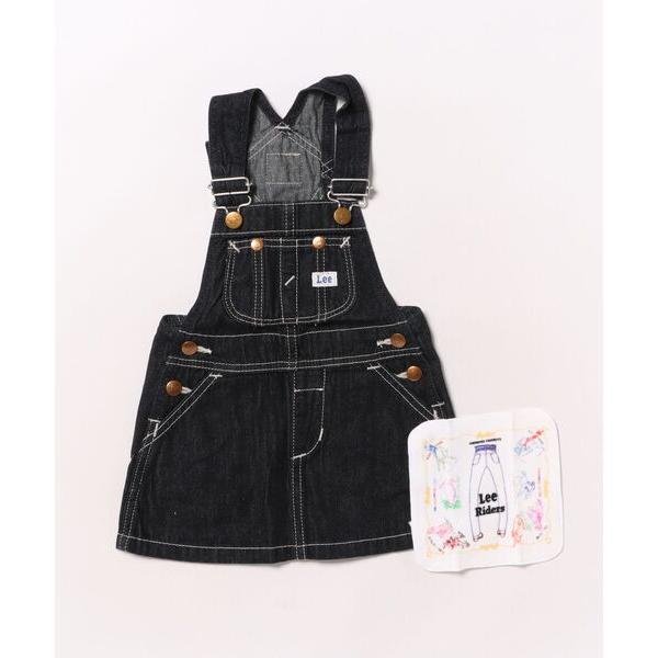ZOZO問い合わせ番号:98576346ショップ:Lee，リーブランド:Lee，リー商品名:Lee/リー【80-100cm】ベビー オーバーオールスカート 高品質綿100％カテゴリ:ワンピース/ドレス>ジャンパースカートブランド品番:...