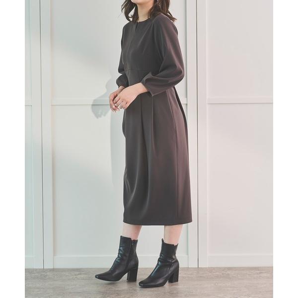 『タイムセール実施中』ZOZO問い合わせ番号:98576532ショップ:TITE IN THE STORE，ティテインザストアブランド:Sirin，シリン商品名:ダブルクロス コクーンワンピースカテゴリ:ワンピース/ドレス>ワンピース...