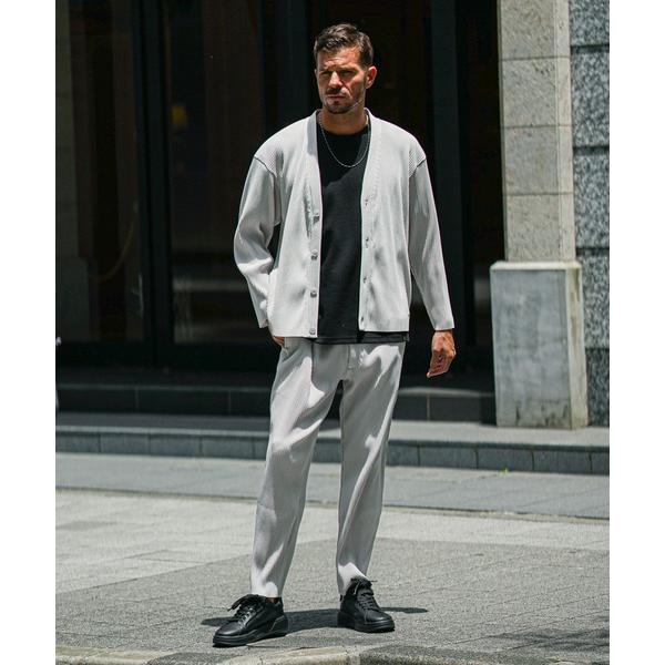 『タイムセール実施中』ZOZO問い合わせ番号:98576731ショップ:JOKER，ジョーカーブランド:SOMEDIFF，サムディフ，JOKER，ジョーカー商品名:プリーツカーディガンセットアップ メンズ 上下セット イージーパンツ ワンマ...