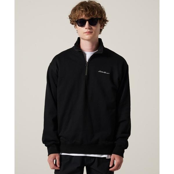 『タイムセール実施中』ZOZO問い合わせ番号:98576826ショップ:Eddie Bauer，エディーバウアーブランド:Eddie Bauer，エディーバウアー商品名:シグネチャー スウェットシャツ クォータージップカテゴリ:トップス&g...