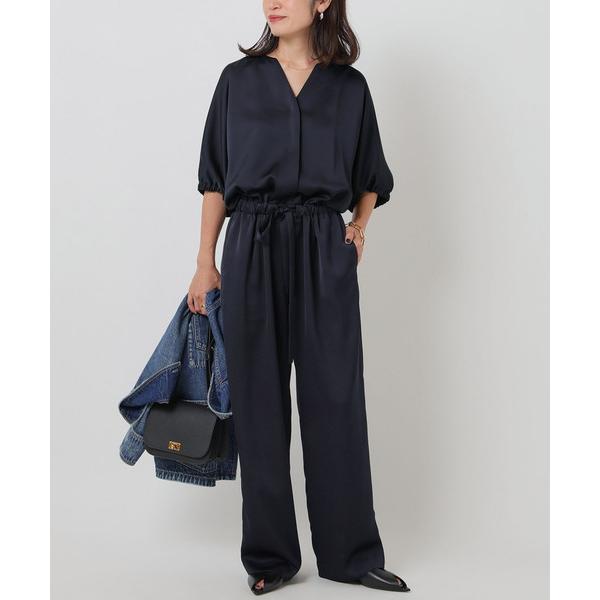 ZOZO問い合わせ番号:98577134ショップ:IENA，イエナブランド:VERMEIL par iena，ヴェルメイユパーイエナ商品名:《追加》サテンオールインワンカテゴリ:オールインワン・サロペット>つなぎ/オールインワンブラン...