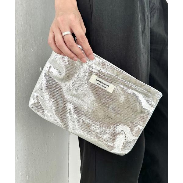 『タイムセール実施中』ZOZO問い合わせ番号:98577332ショップ:Outfitter lab，アウトフィッターラボブランド:LOVALOT，ラバロット商品名:シャンパンメタリック ビッグポーチカテゴリ:財布/小物>ポーチブランド...