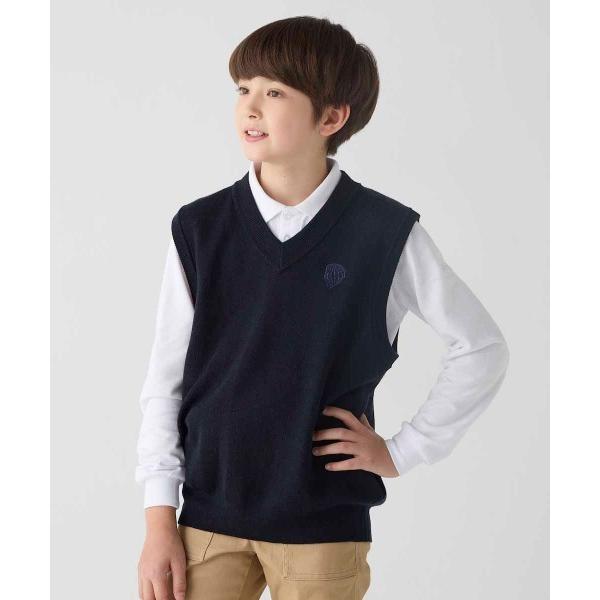 ZOZO問い合わせ番号:98577359ショップ:Kappa/FILA，カッパ/フィラブランド:BEAMS SCHOOL，ビームススクール商品名:スクールベストカテゴリ:トップス>ベストブランド品番:140900素材:アクリル55% ...