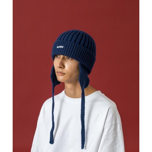 ZOZO問い合わせ番号:98578502ショップ:XLARGE，エクストララージブランド:XLARGE，エクストララージ商品名:EARFLAP KNIT CAPカテゴリ:帽子>ニットキャップ/ビーニーブランド品番:1012540510...
