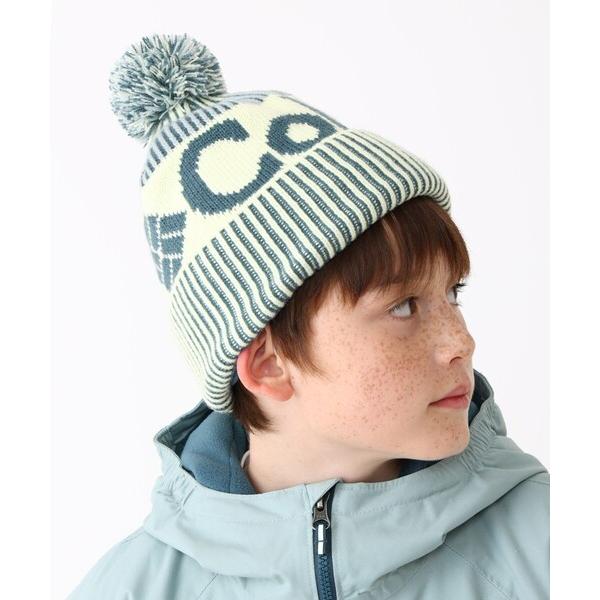 『セール実施中』ZOZO問い合わせ番号:98579260ショップ:Columbia，コロンビアブランド:Columbia，コロンビア商品名:防寒 Columbia／ユース ポーラーパウダーIII ポンポン付き ニットキャップ／コロンビアカテ...