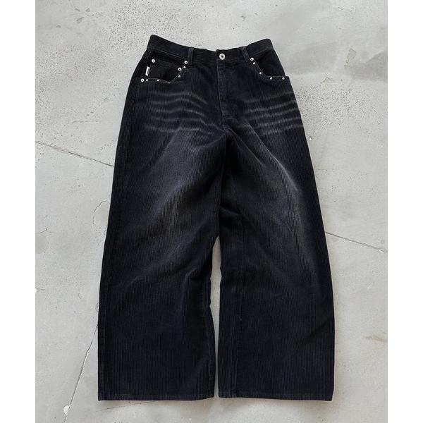 『セール実施中』ZOZO問い合わせ番号:98579825ショップ:Perushu，ペルーシュブランド:Perushu，ペルーシュ商品名:ヴィンテージライクスタッズコーデュロイパンツカテゴリ:パンツ>その他パンツブランド品番:60199...