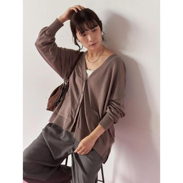 『タイムセール実施中』ZOZO問い合わせ番号:98579863ショップ:Samansa Mos2，サマンサ モスモスブランド:Samansa Mos2 blue，サマンサモスモスブルー商品名:マルチスタイルVネックカーディガンカテゴリ:トッ...