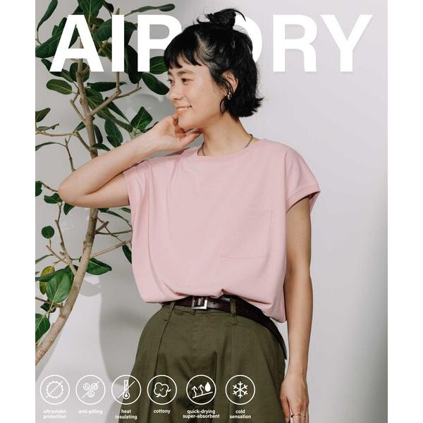 『セール実施中』参考価格：4，400円発売時期：2025年04月コンディション：B（目立つ使用感なし）使用感が少ない、または気にならないアイテム後身頃：汚れ参考商品名： AIRDRY HIGHCOOL フレンチスリーブTシャツ/エアドライ ...