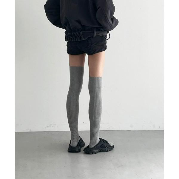 ※このアイテムは返品・交換対象外商品です。ZOZO問い合わせ番号:98610844ショップ:O，オーブランド:BASERANGE，ベースレンジ商品名:Baserange Overknee socksカテゴリ:レッグウェア>ソックス/靴...