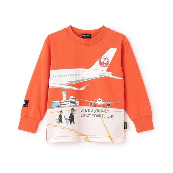 『セール実施中』ZOZO問い合わせ番号:98641200ショップ:NARUMIYA ONLINE，ナルミヤ オンラインブランド:kladskap，クレードスコープ商品名:【JAL】切替長袖Tシャツカテゴリ:トップス>Tシャツ/カットソ...