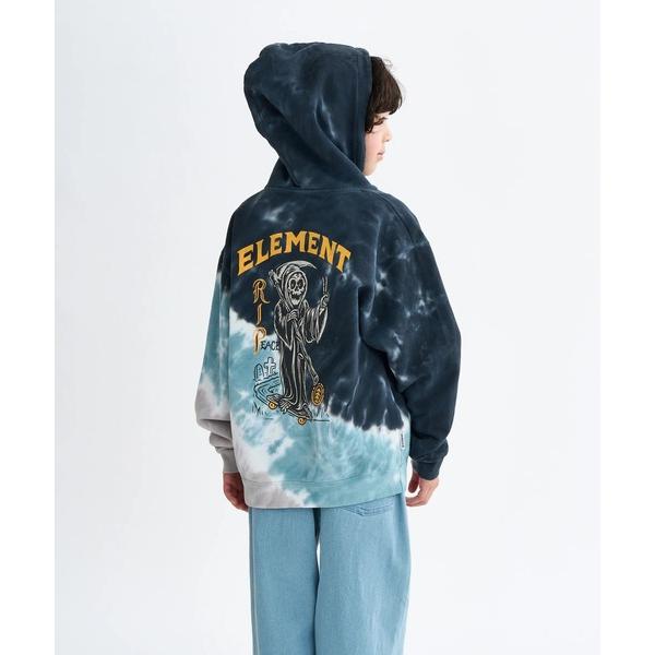 ZOZO問い合わせ番号:98641466ショップ:BOARDRIDERS，ボードライダーズブランド:ELEMENT，エレメント商品名:ELEMENT キッズ TIMBER RIP HOOD YOUT パーカー 【2025年秋冬モデル】/エレ...