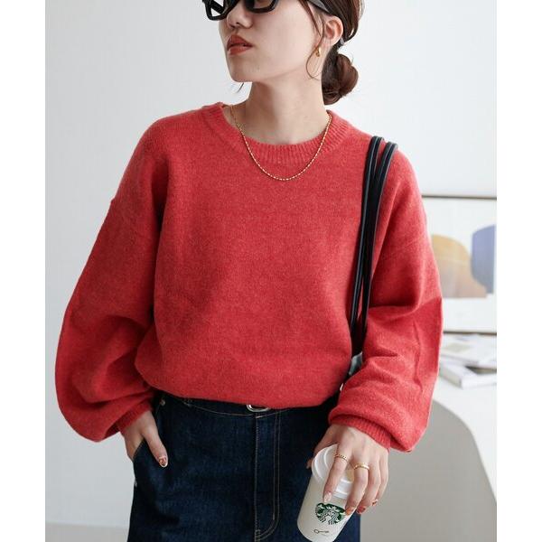 『タイムセール実施中』ZOZO問い合わせ番号:98641647ショップ:DISCOAT，ディスコートブランド:DISCOAT，ディスコート商品名:【ふわもちニット】メランジ袖ボリュームプルオーバーカテゴリ:トップス>ニット/セーターブ...