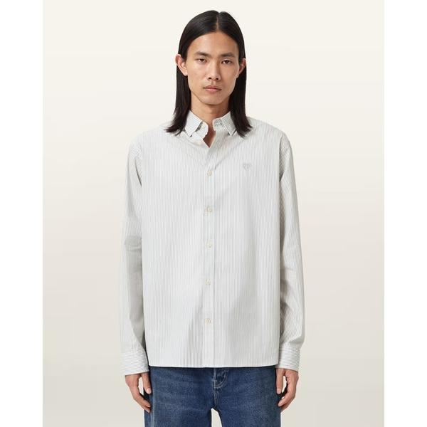 『タイムセール実施中』ZOZO問い合わせ番号:98641853ショップ:ALLSAINTS，オールセインツブランド:ALLSAINTS，オールセインツ商品名:NOLAN LONG SLEEVE SHIRT | NOLAN 長袖 シャツカテゴ...