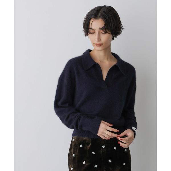 『タイムセール実施中』ZOZO問い合わせ番号:98641974ショップ:NANO universe，ナノユニバースブランド:NANO universe，ナノユニバース商品名:「STEVELOUR」スキッパーポロ衿ソフトタッチニットカテゴリ:...