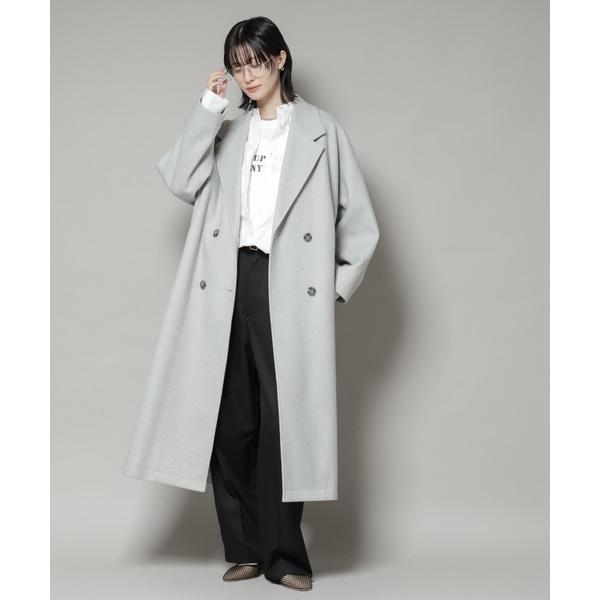 『セール実施中』ZOZO問い合わせ番号:98641978ショップ:NANO universe，ナノユニバースブランド:NANO universe，ナノユニバース商品名:メルトンジャージーチェスターロングコートカテゴリ:ジャケット/アウター&...