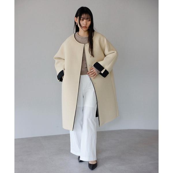 『タイムセール実施中』ZOZO問い合わせ番号:98642127ショップ:Bonjour Sagan，ボンジュールサガンブランド:ENC，エンク，Bonjour Sagan，ボンジュールサガン商品名:【動画あり】double faced co...