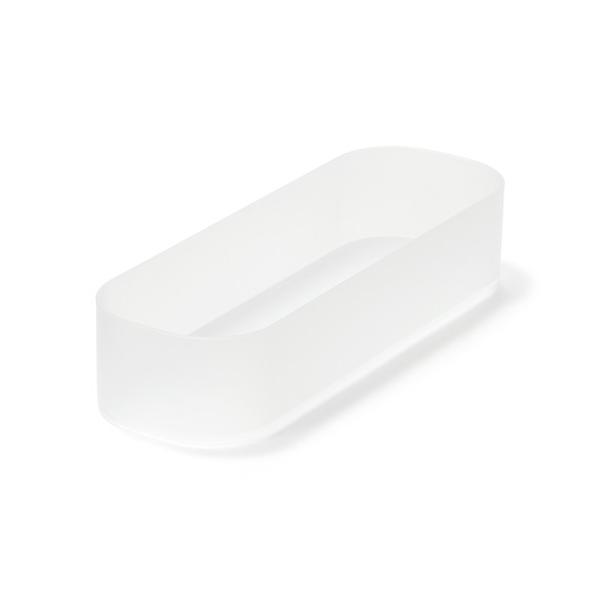 ZOZO問い合わせ番号:98642750ショップ:無印良品，ムジルシリョウヒンブランド:無印良品，ムジルシリョウヒン商品名:再生ポリプロピレン入りメイクボックス１／４縦　約７５×２２０×４５ｍｍカテゴリ:インテリア>収納グッズブランド...