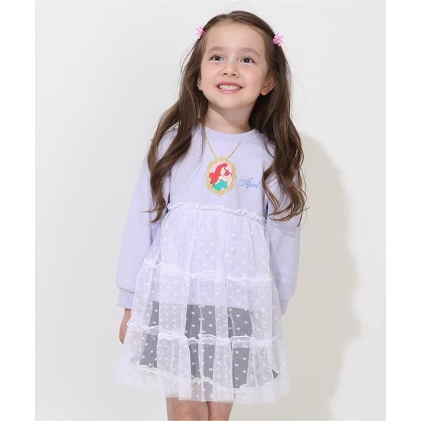 『タイムセール実施中』ZOZO問い合わせ番号:98642968ショップ:BABYDOLL，ベビードールブランド:Disney，ディズニー商品名:ディズニー プリンセス / チュールトレーナー 0863Kカテゴリ:トップス>スウェットブ...