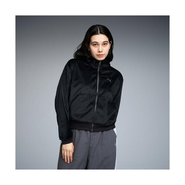 『タイムセール実施中』ZOZO問い合わせ番号:98643771ショップ:PUMA STORE ZOZO，プーマストアゾゾブランド:PUMA，プーマ商品名:PUMA プーマ ウィメンズ CORE HERITAGE ベロア ジャケットカテゴリ:...