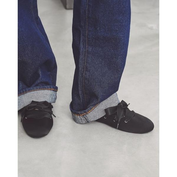 『タイムセール実施中』ZOZO問い合わせ番号:98644245ショップ:Emma Francis，エマ フランシスブランド:Emma Francis，エマフランシス商品名:リボン レースアップ バレエシューズカテゴリ:シューズ>バレエ...