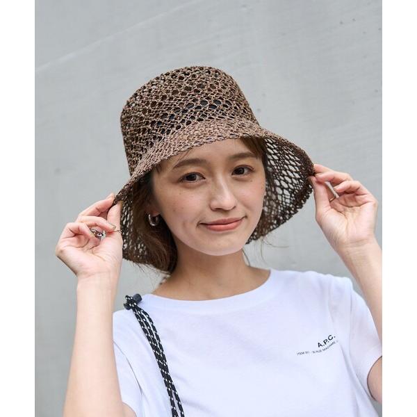 『セール実施中』参考価格：4，400円発売時期：2023年03月コンディション：A（使用感なし）数回使用した程度で使用感が感じられないアイテム付属品：タグ参考商品名：Casselini/キャセリーニ 透かしバケットハット参考品番：11811...