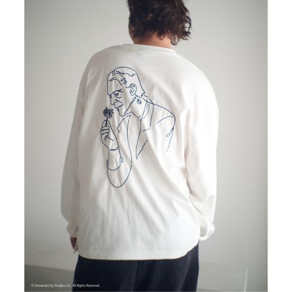 ZOZO問い合わせ番号:98674850ショップ:IO，イオブランド:ADAM PATEK，アダムパテック商品名:ADAMPATEK/Frankenstein flower stitch long sleeve/フランケンシュタイン刺繍コラ...