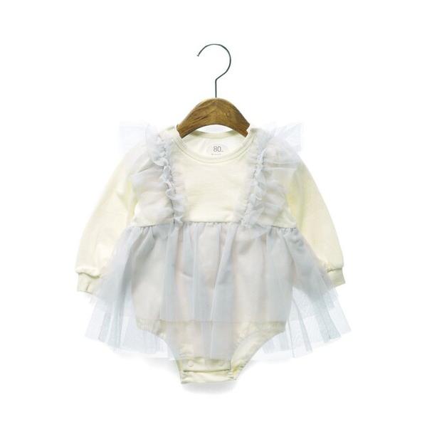 ※このアイテムは返品・交換対象外商品です。ZOZO問い合わせ番号:98674960ショップ:branshes，ブランシェスブランド:branshes，ブランシェス商品名:【おそろい】チュールレイヤード風カバーオールカテゴリ:ママ＆ベビー&g...