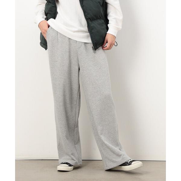 ZOZO問い合わせ番号:98675022ショップ:COMME CA ISM，コムサイズムブランド:Purple&amp;Yellow，パープルアンドイエロー商品名:裏毛 ワイドパンツカテゴリ:パンツ>その他パンツブランド品番:55-2...