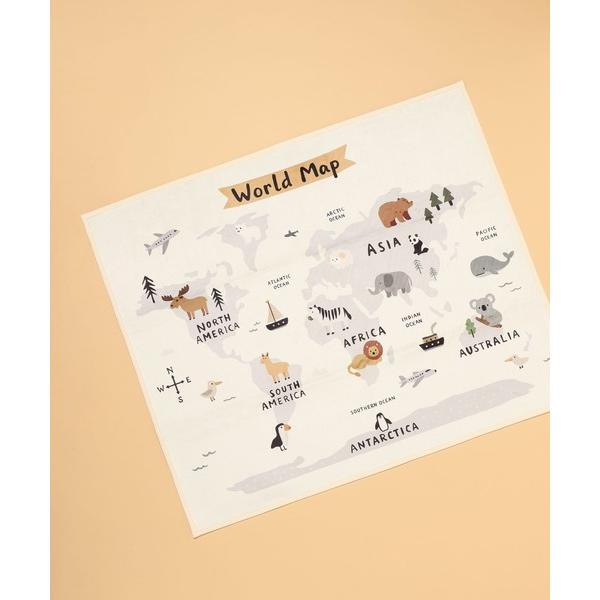 『タイムセール実施中』ZOZO問い合わせ番号:98675384ショップ:LAKOLE，ラコレブランド:LAKOLE，ラコレ商品名:【らこれキッズ】世界地図ラグ[アニマル] / 599870カテゴリ:インテリア>ラグ/マットブランド品番...