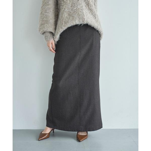 『タイムセール実施中』ZOZO問い合わせ番号:98676054ショップ:Bonjour Sagan，ボンジュールサガンブランド:meilmada，メイルマダ，Bonjour Sagan，ボンジュールサガン商品名:ツイードナローロングスカート...