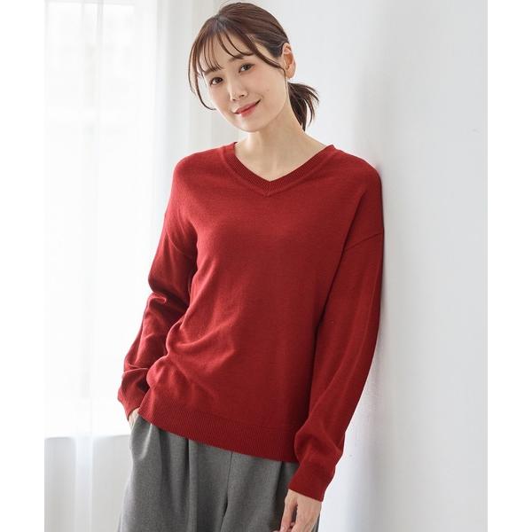 ZOZO問い合わせ番号:98676425ショップ:Honeys，ハニーズブランド:Honeys，ハニーズ，CINEMA CLUB，シネマクラブ商品名:【ハニぽか・ダイナホット・ウォッシャブル】あったかＶネックニットカテゴリ:トップス>...