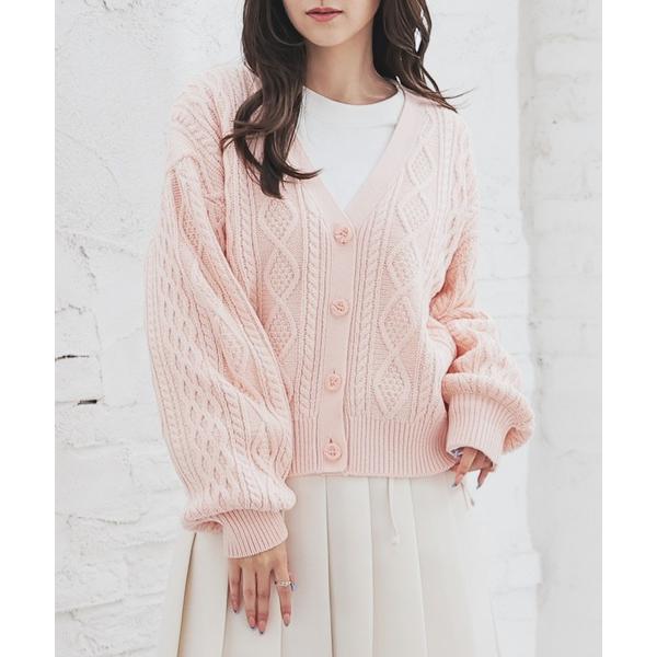 『タイムセール実施中』ZOZO問い合わせ番号:98676440ショップ:Honeys，ハニーズブランド:Honeys，ハニーズ，COLZA，コルザ商品名:ケーブル編Ｖカーディガンカテゴリ:トップス>カーディガン/ボレロブランド品番:6...