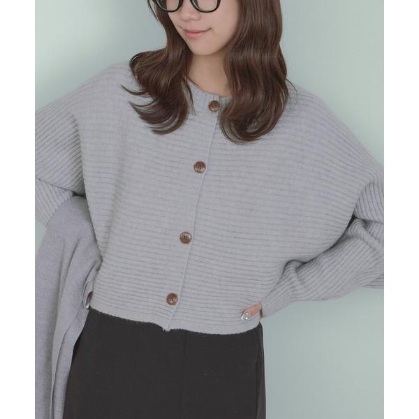 『タイムセール実施中』ZOZO問い合わせ番号:98676571ショップ:Parks TOKYO，パークストウキョウブランド:H.TOKYO，エイチトウキョウ商品名:短丈ボリュームスリーブドルマンカーディガンカテゴリ:トップス>カーディ...