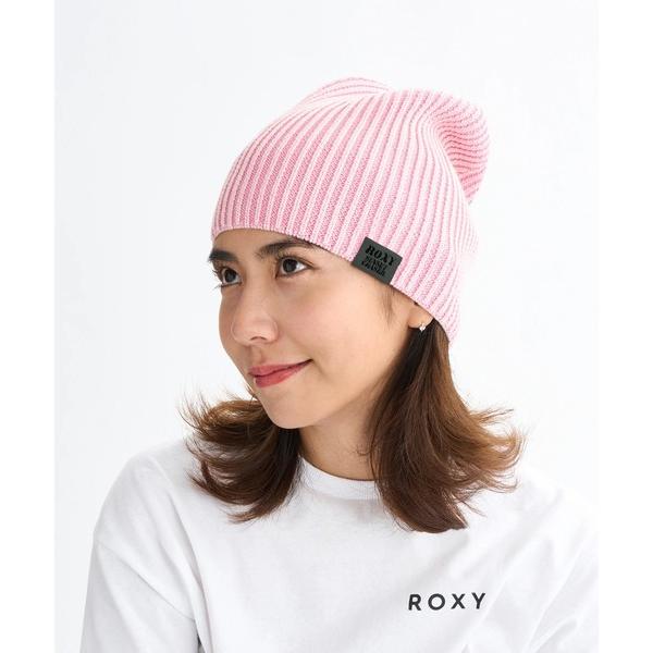 ZOZO問い合わせ番号:98677061ショップ:ROXY/QUIKSILVER，ロキシー/クイックシルバーブランド:ROXY，ロキシー商品名:SUN AND SURF /ロキシーロゴワンポイントリブニット帽・ビーニーカテゴリ:帽子>...